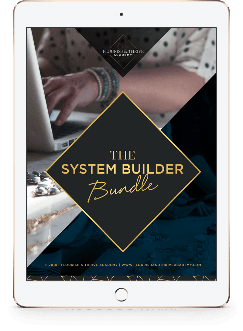 Hey Creative Genius, download our Systems Builder Bundle - Flourish ...
