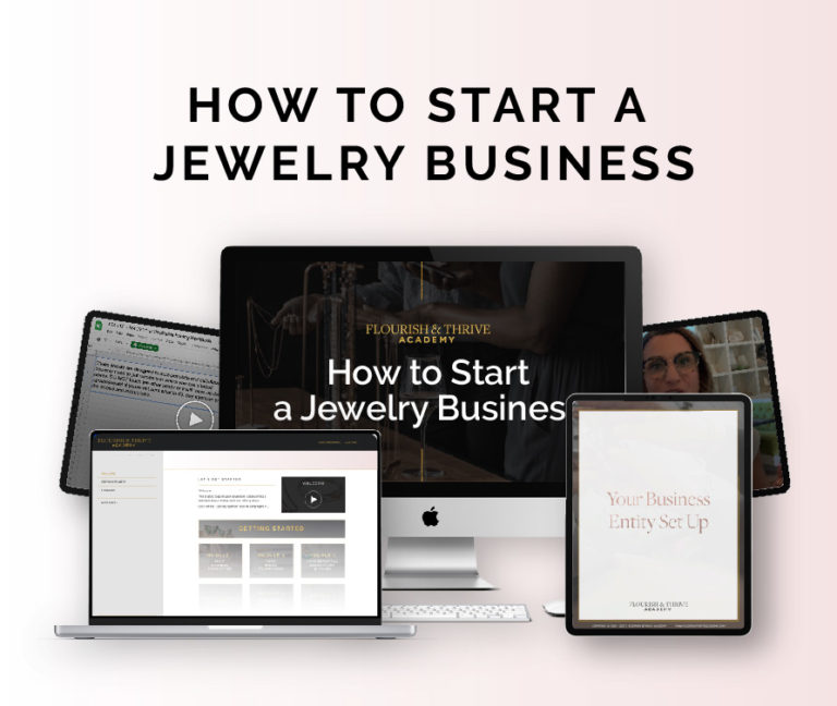 Jewelry Business Course, Programs & Coaching - Flourish & Thrive Academy