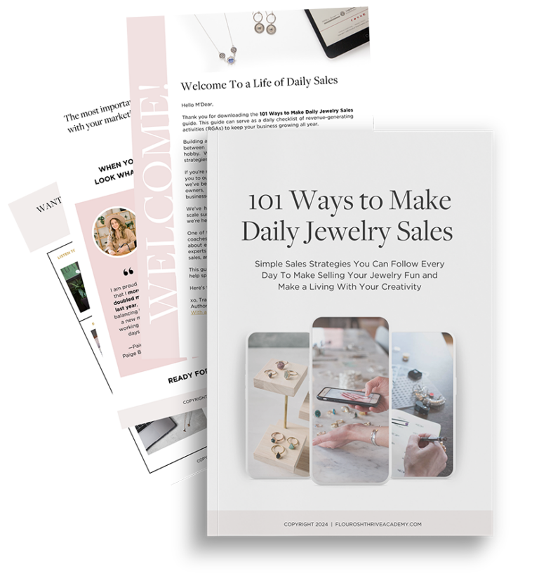 101 Ways To Make Daily Jewelry Sales Flourish Thrive Academy