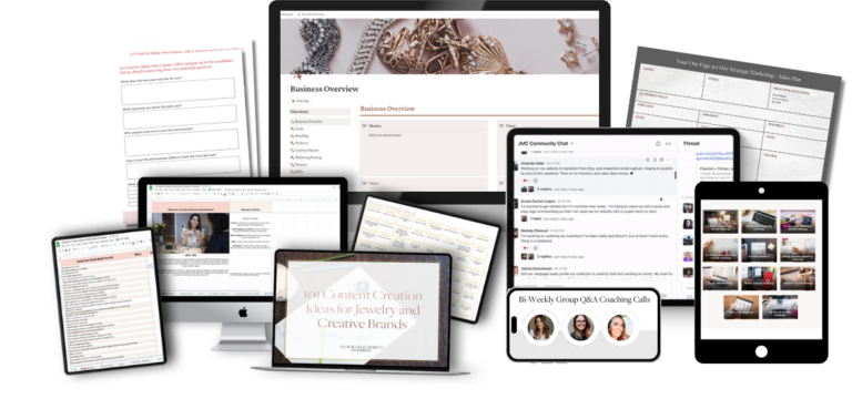 Jewelry Business Course, Programs & Coaching - Flourish & Thrive Academy